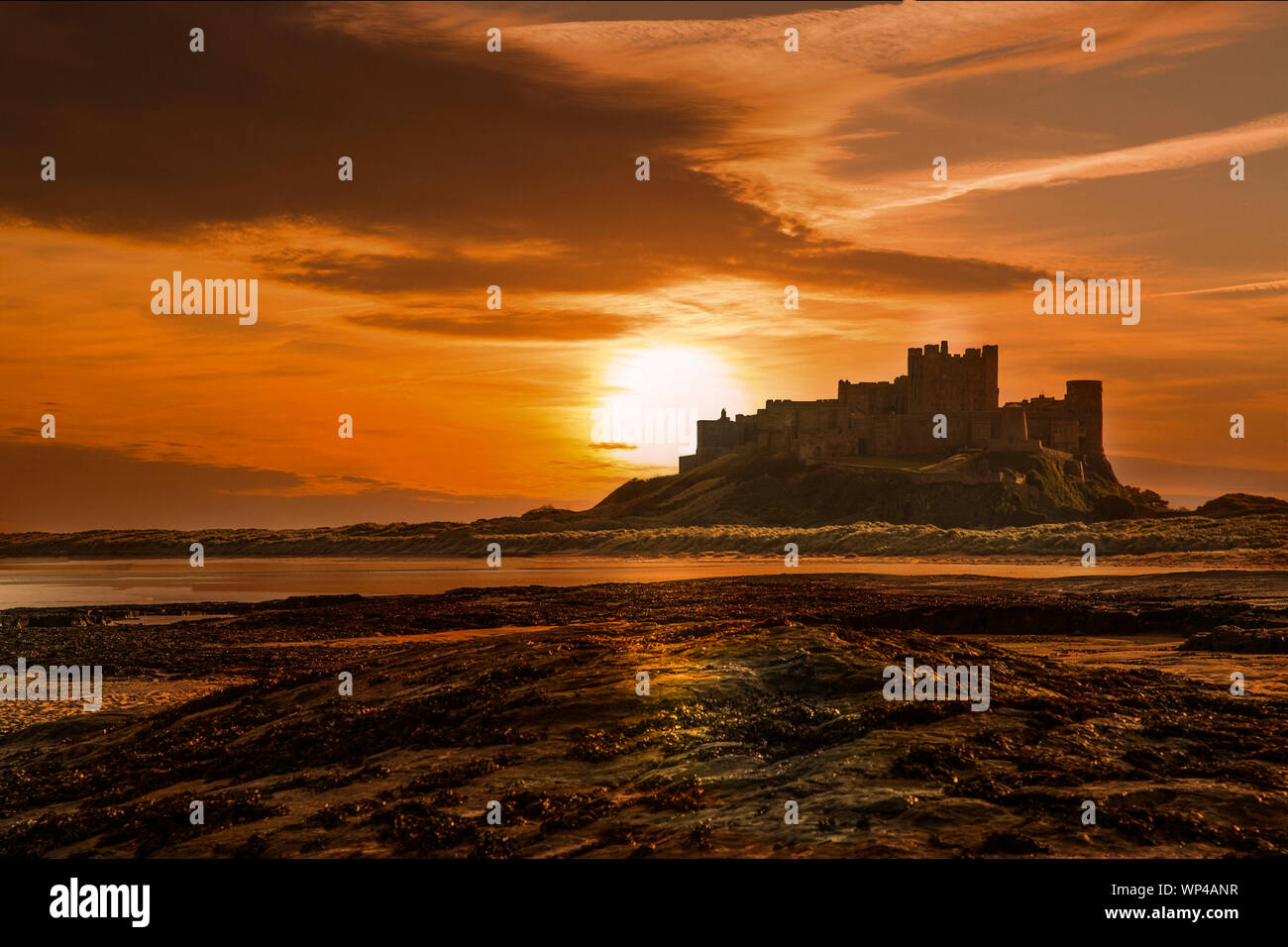 Sunrise over the castle hi-res stock photography and images - Alamy