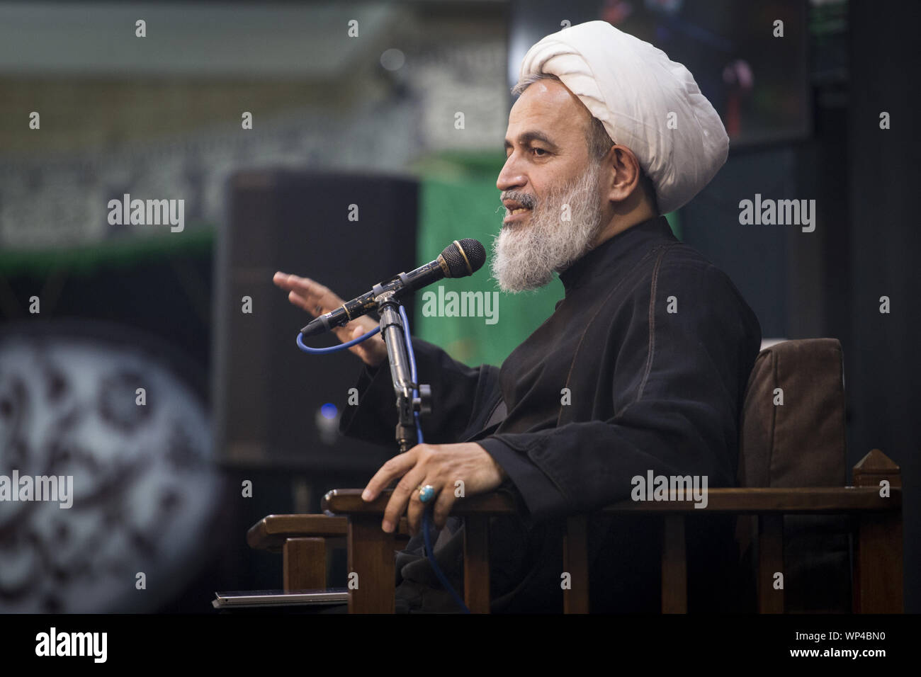 Tehran, Tehran, IRAN. 6th Sep, 2019. Iranian Shiite cleric, Alireza ...