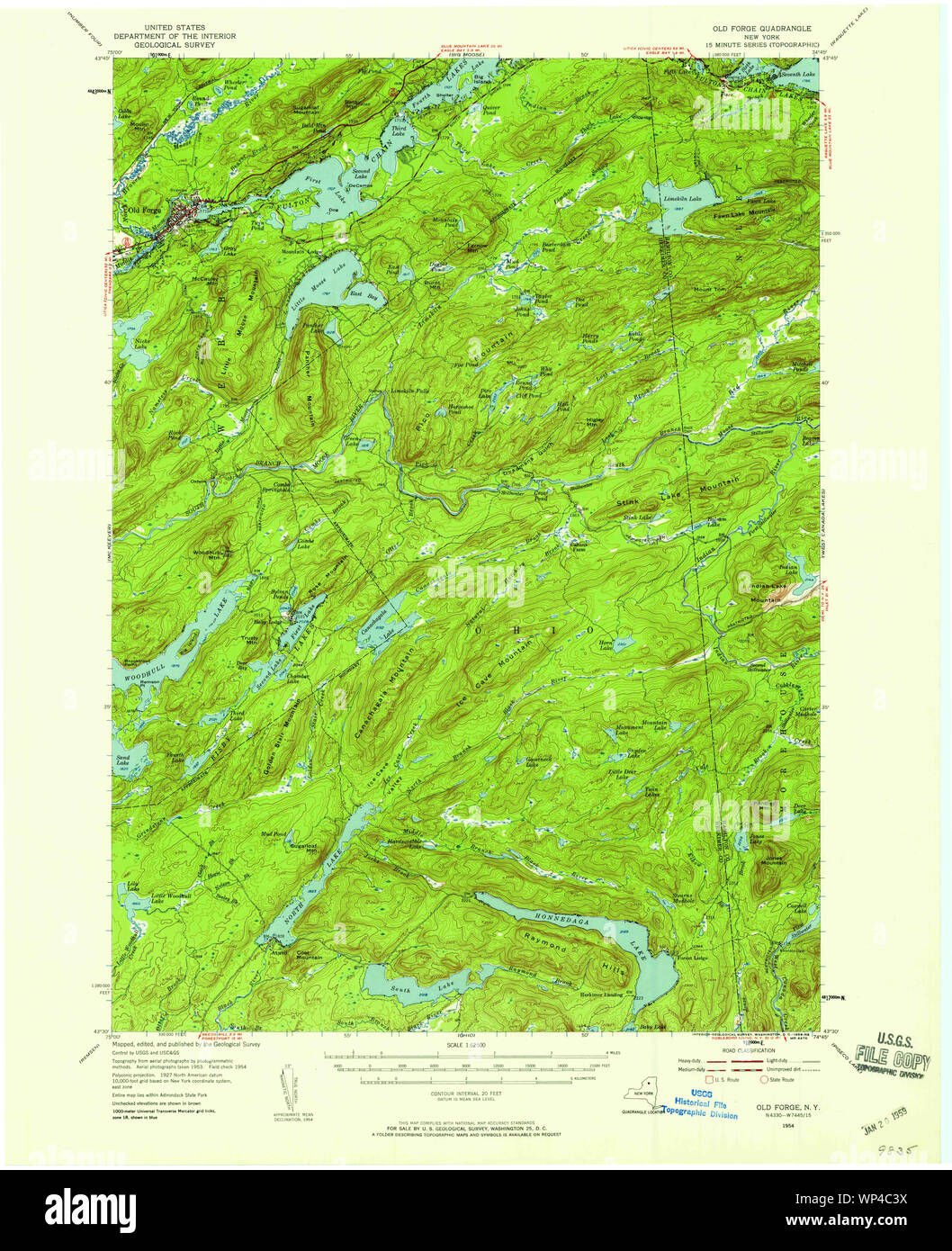 New York NY Old Forge 128887 1954 62500 Restoration Stock Photo - Alamy
