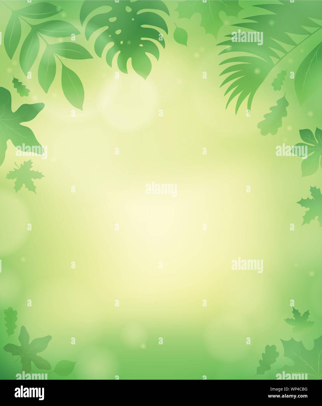 Leaves theme background 5 Stock Vector Image & Art - Alamy