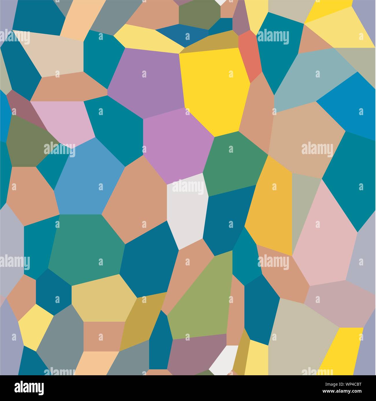 Abstract seamless texture - color polygonal shapes Stock Vector Image ...
