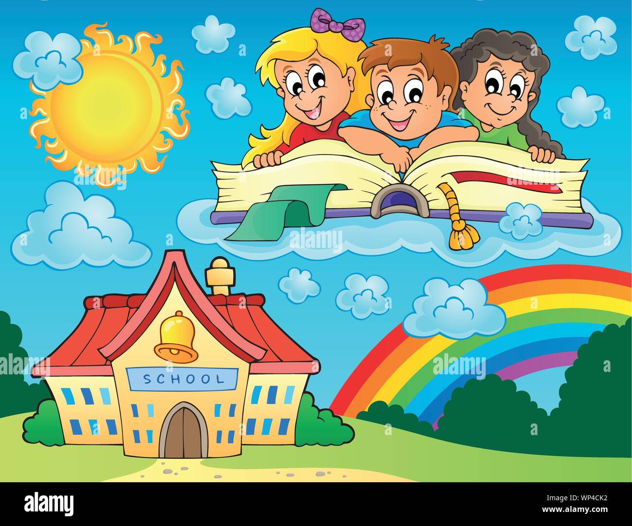 School kids theme image 8 Stock Vector Image & Art - Alamy
