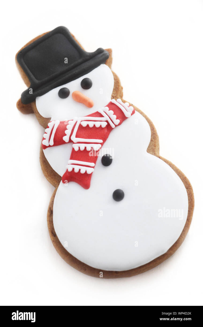 Snowman cookie Cut Out Stock Images & Pictures - Alamy