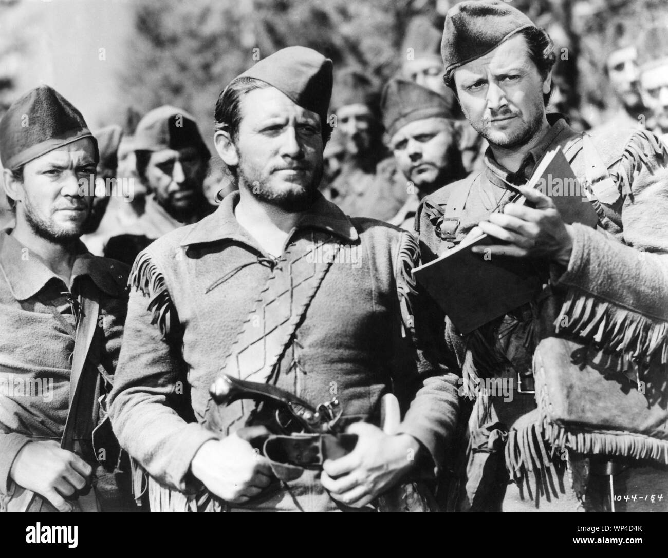 SPENCER TRACY as Major Robert Rogers and ROBERT YOUNG as Langdon Towne ...