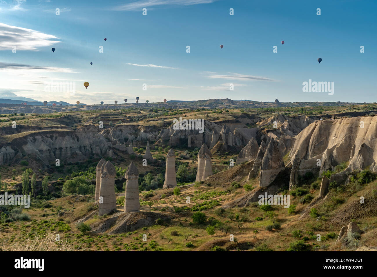 Photos taken at Love Valley Look Out Point in Cappadocia, Turkey Stock ...