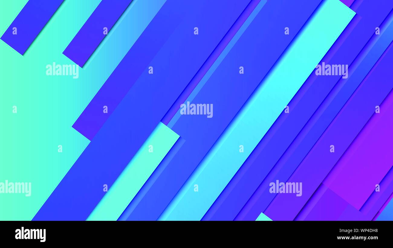 abstract geometric background line with color gradient blue and pink ...