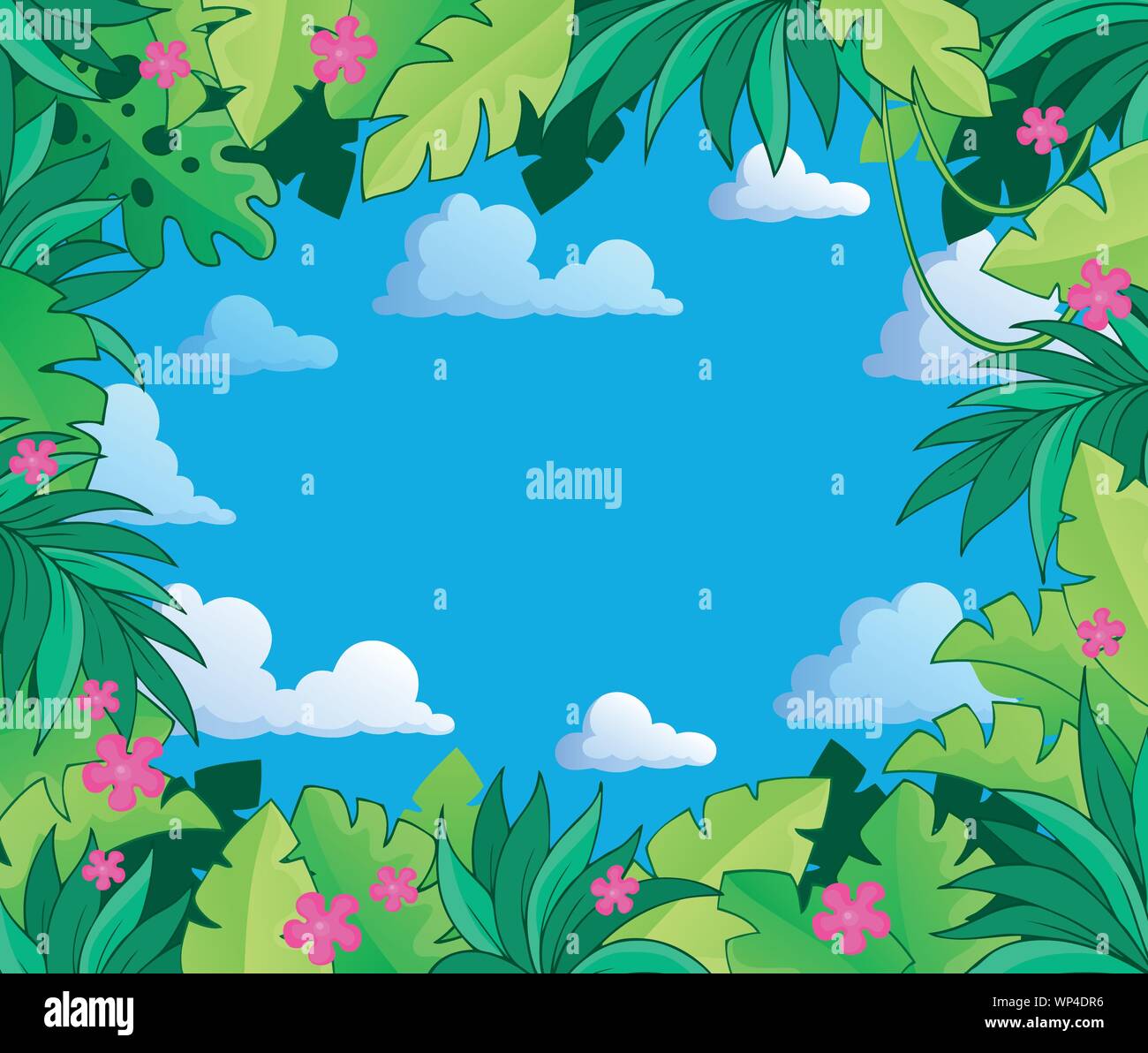 Image with jungle theme 2 Stock Vector Image & Art - Alamy