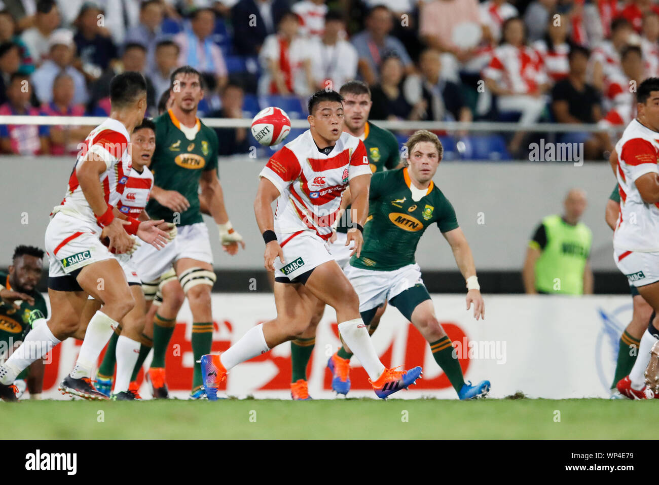 Kumagaya, Saitama, Japan. 6th Sep, 2019. Atsushi Sakate (JPN) Rugby ...