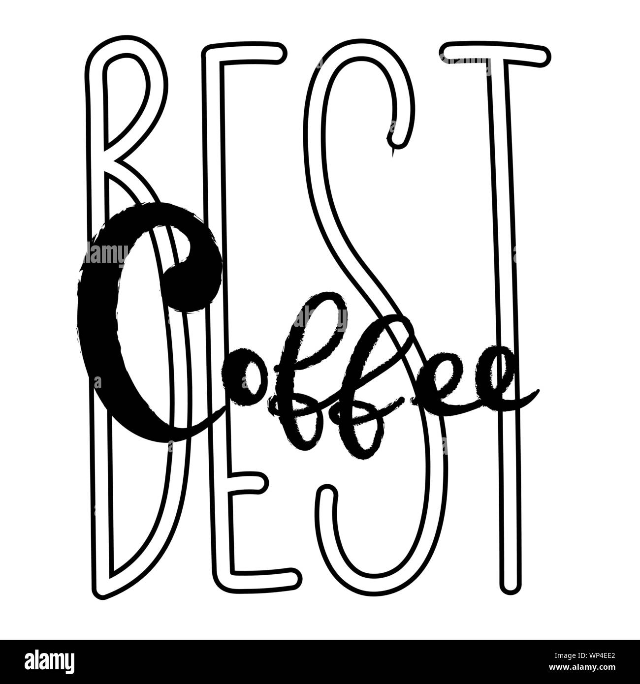 Cute lettering design Stock Vector Images - Alamy