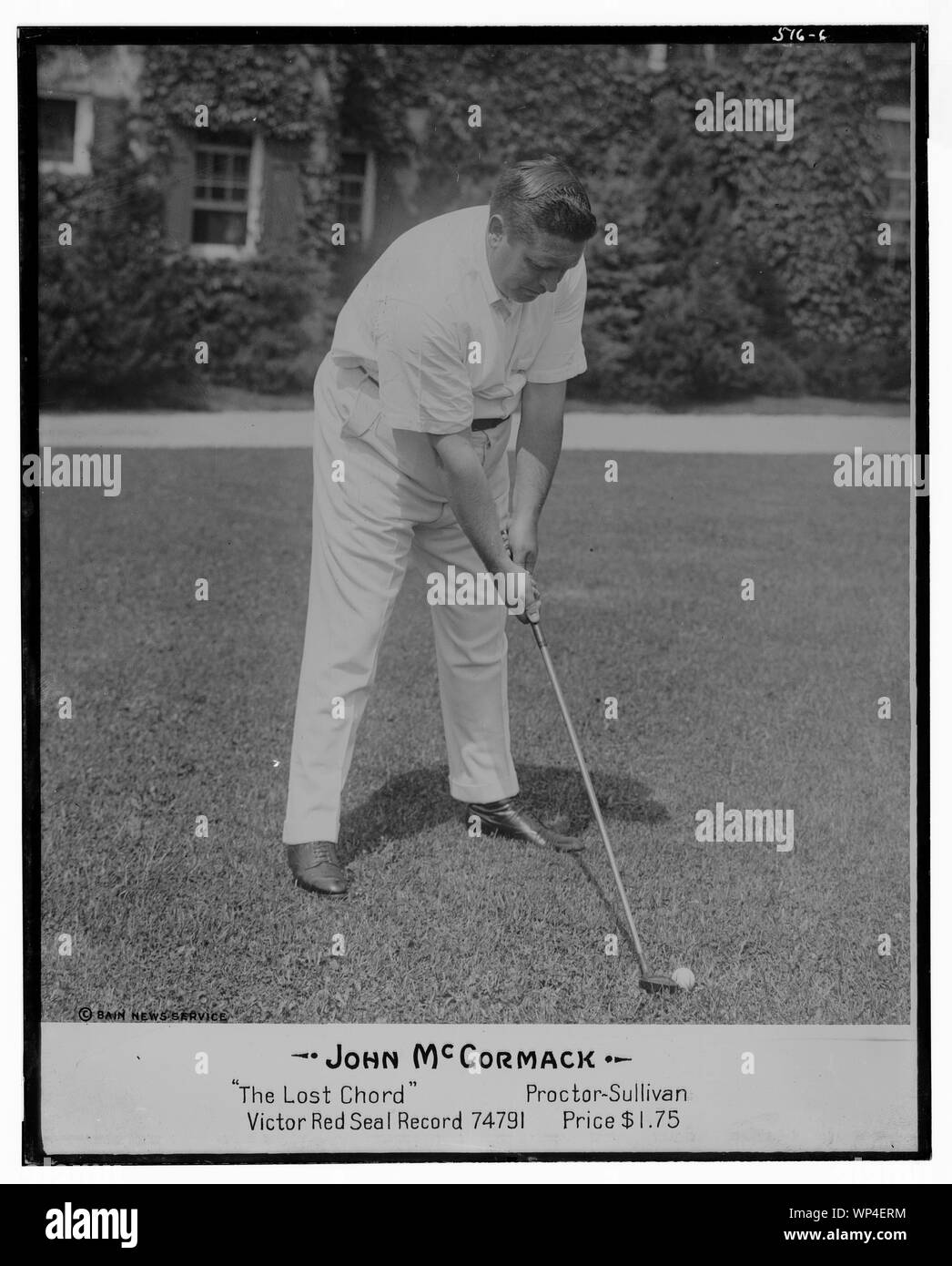 John McCormack playing golf Stock Photo - Alamy