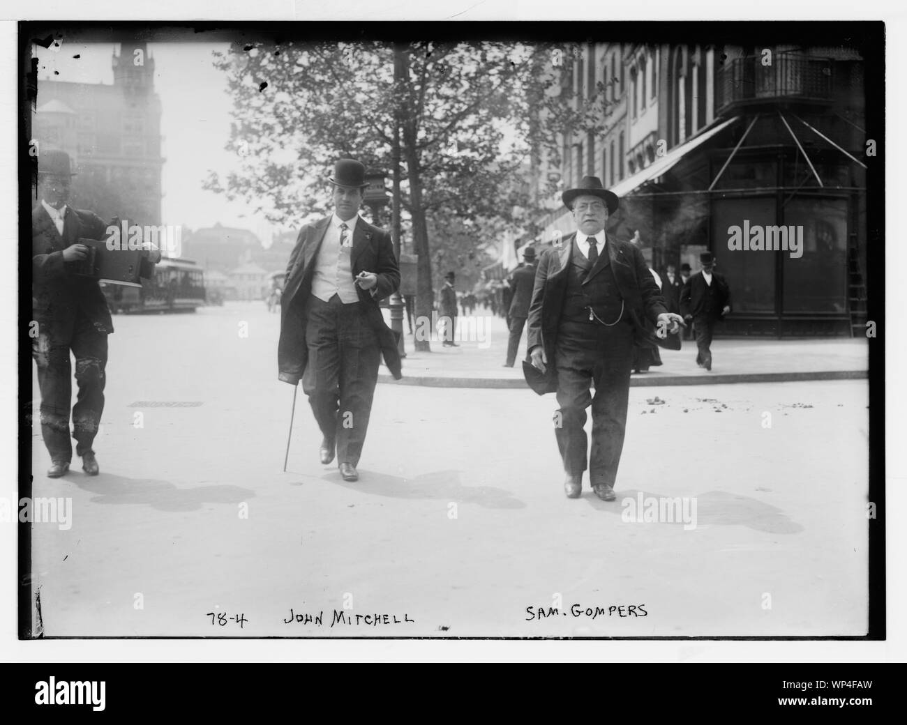 John Mitchell, Sam Gompers Stock Photo - Alamy