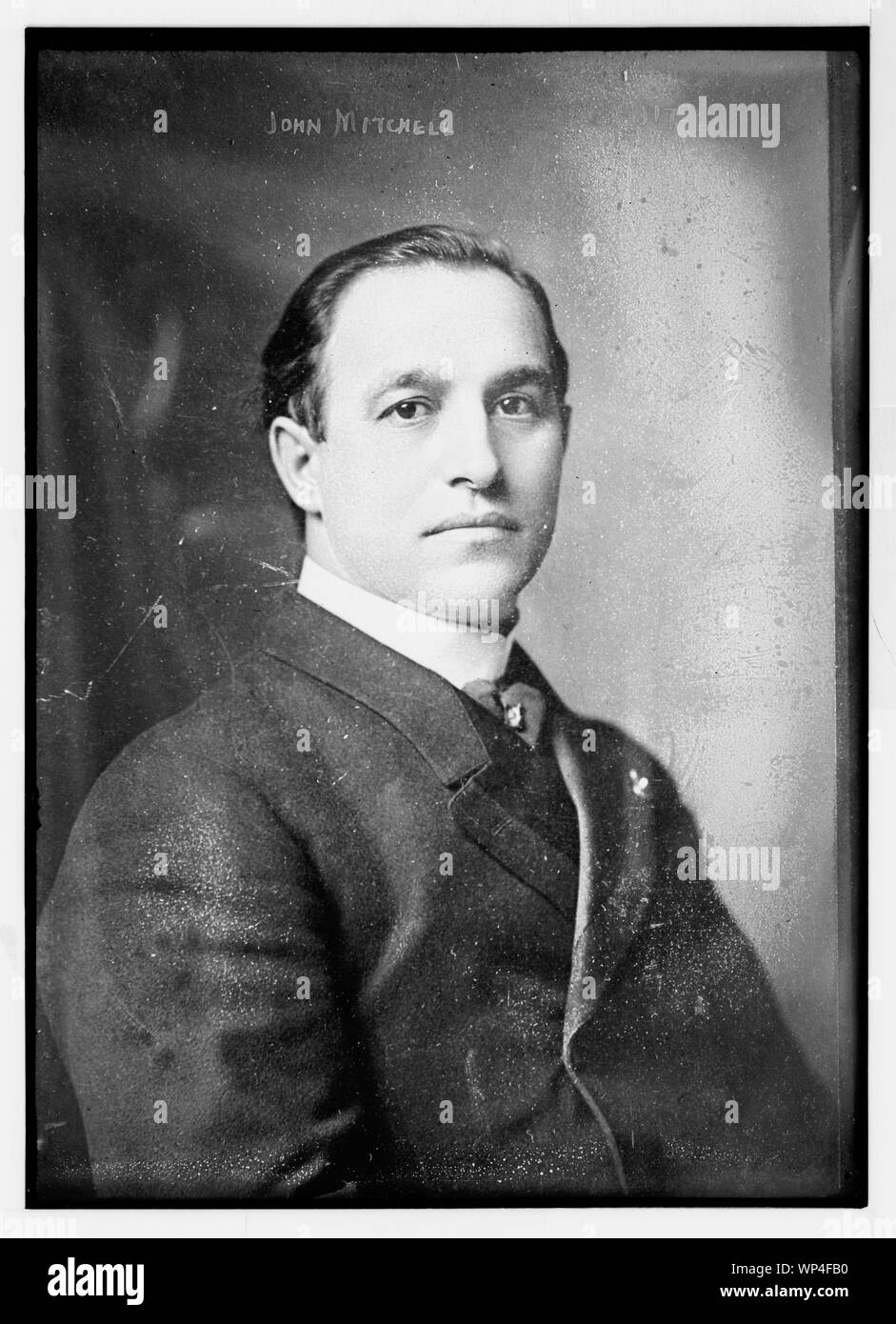 John Mitchell, portrait bust Stock Photo - Alamy