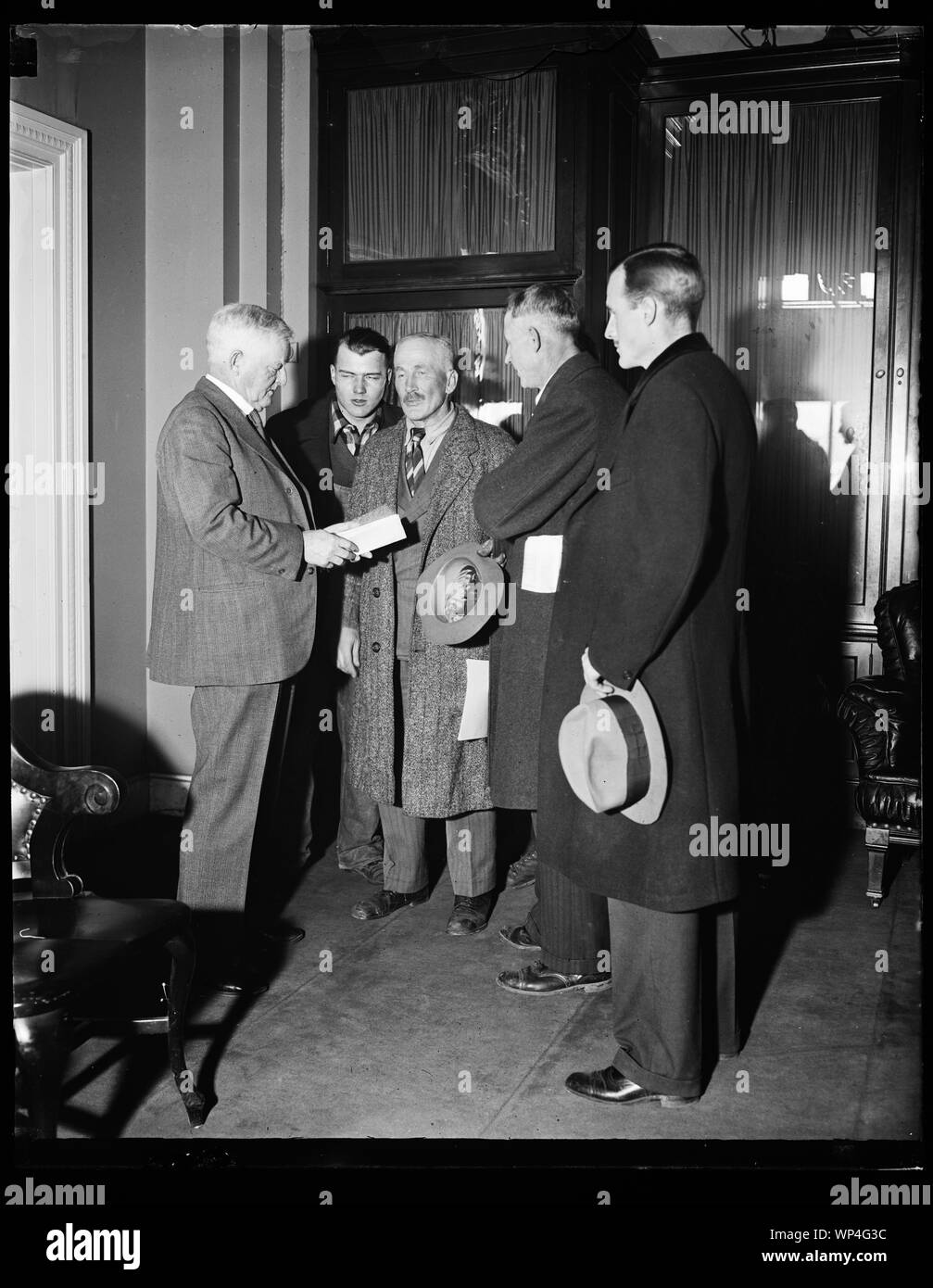 John Nance Garner, left Stock Photo - Alamy