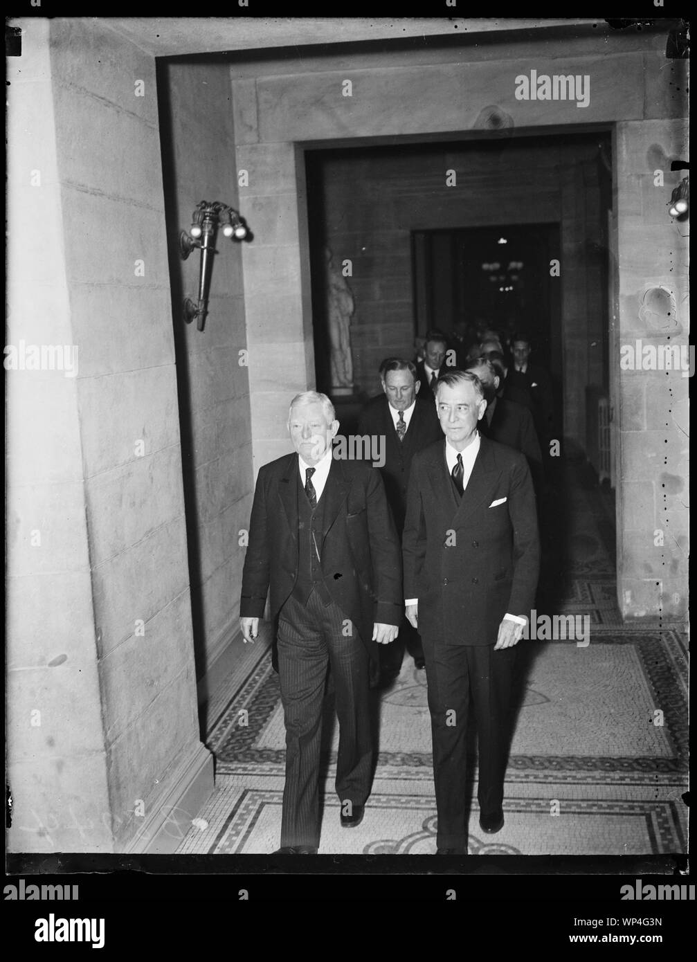 John Nance Garner, left Stock Photo - Alamy