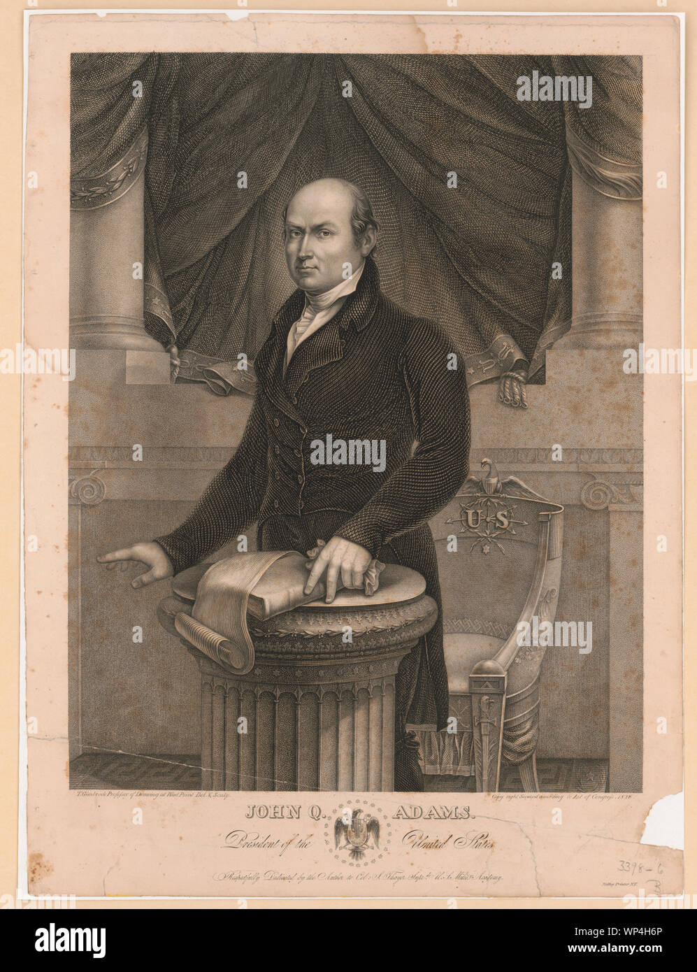 President john q adams hi-res stock photography and images - Alamy