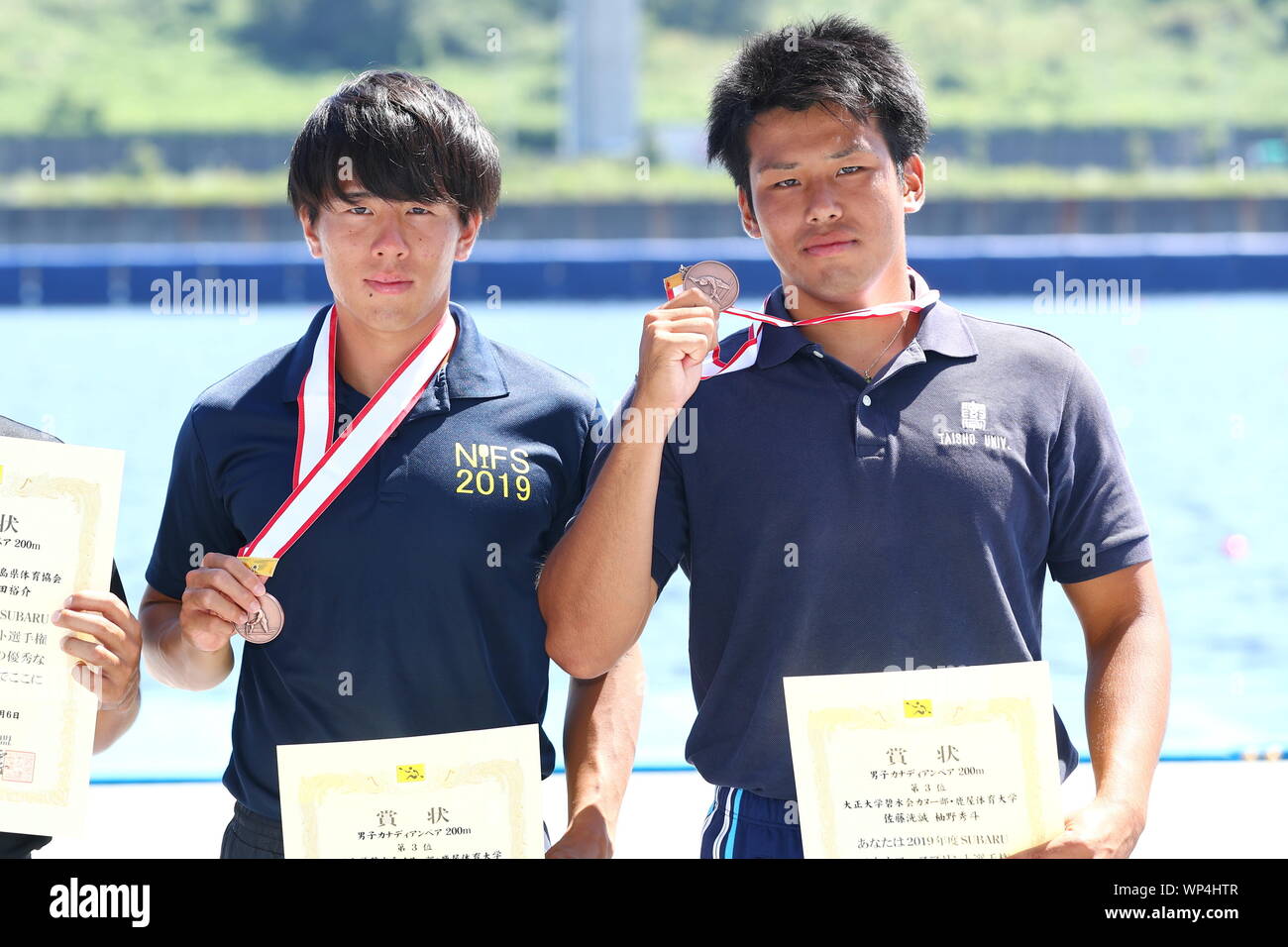 Kosei Sato & Shuto Yuno, SEPTEMBER 6, 2019 - Canoe Sprint : 2019 Japan ...