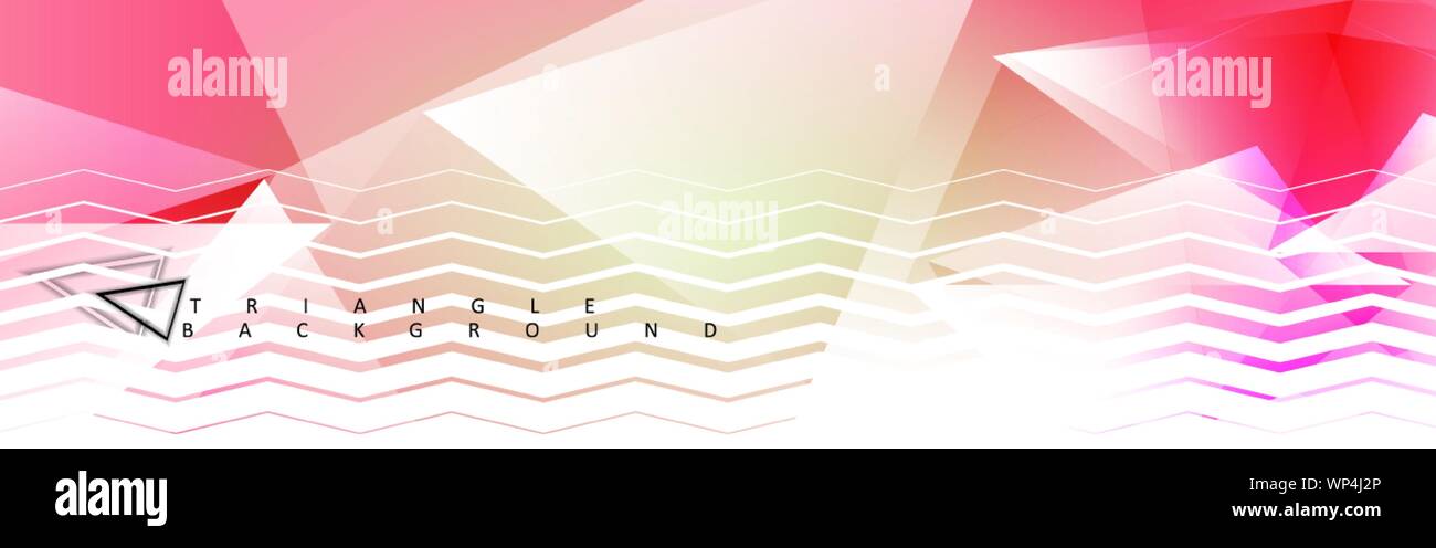 Abstract vector triangle background with colorful gradient. Vector EPS ...