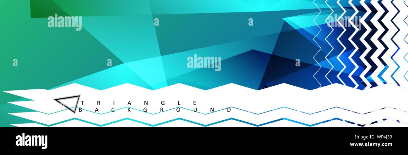 Abstract vector triangle background with colorful gradient. Vector EPS ...