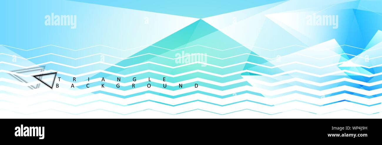 Abstract vector triangle background with colorful gradient. Vector EPS ...