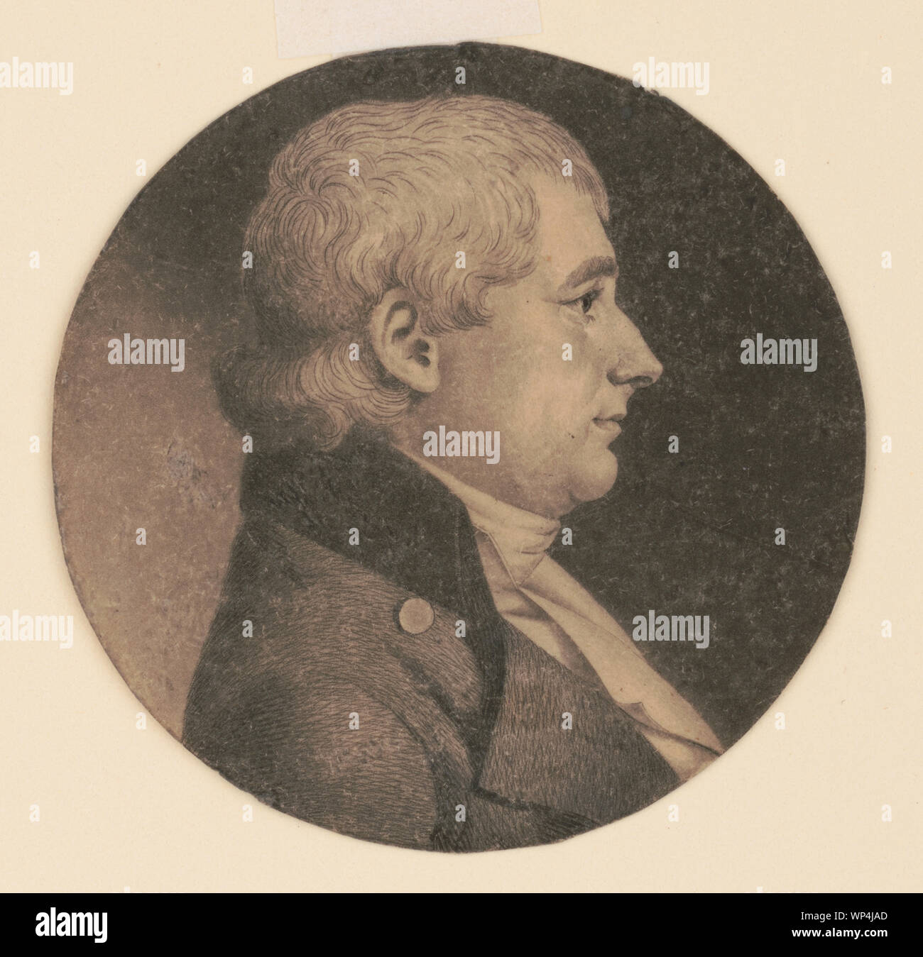 John Smith, head-and-shoulders portrait, right profile Stock Photo - Alamy