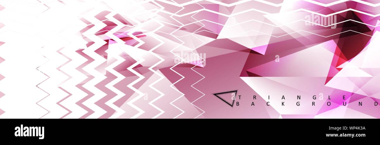 Abstract vector triangle background with colorful gradient. Vector EPS ...