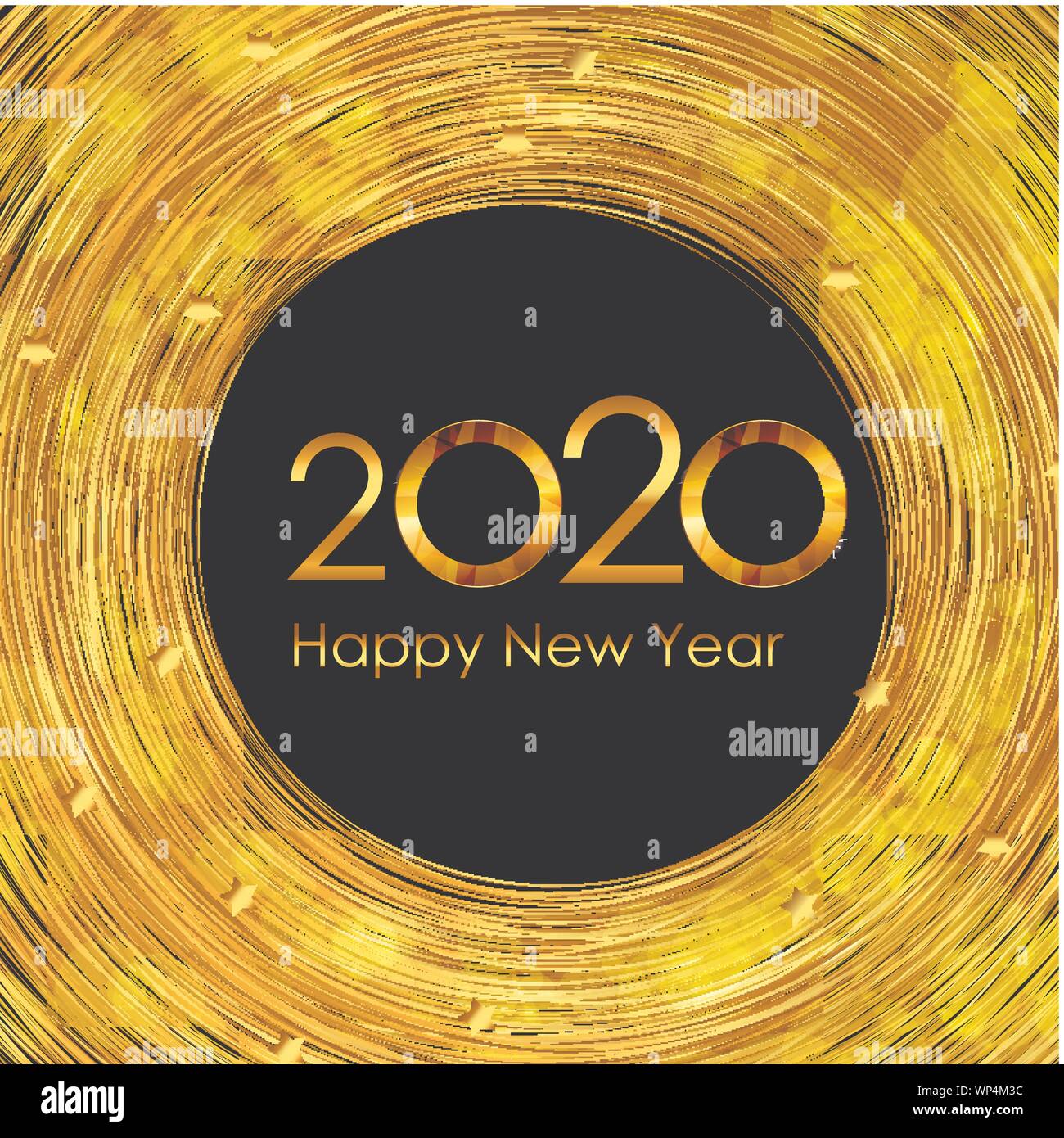 2020 New Year and Merry Christmas Background. Vector Illustration Stock ...