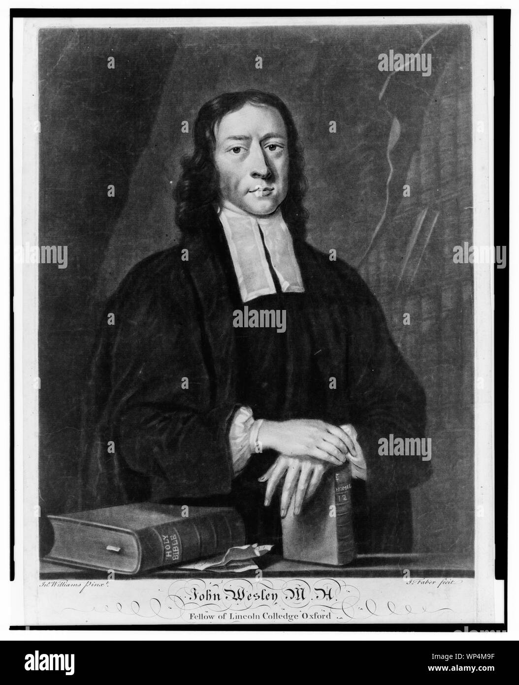 John Wesley M.H.] / J. Faber, fecit Stock Photo - Alamy