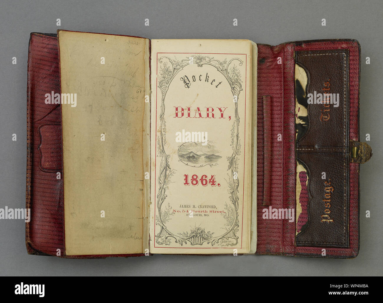 John Wilkes Booth diary, artifact in the museum collection, National ...