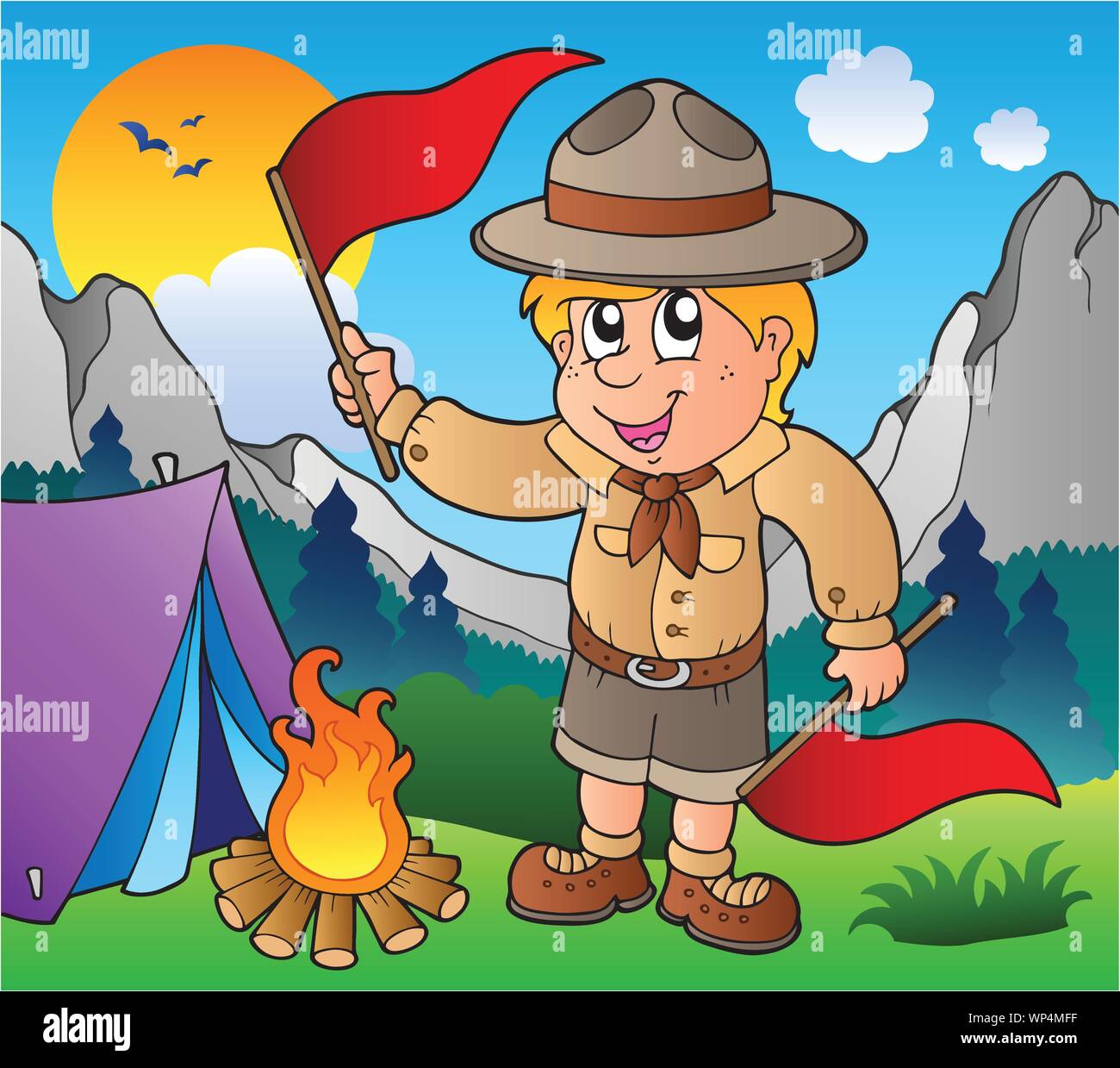 Boy scout outfit hi-res stock photography and images - Alamy