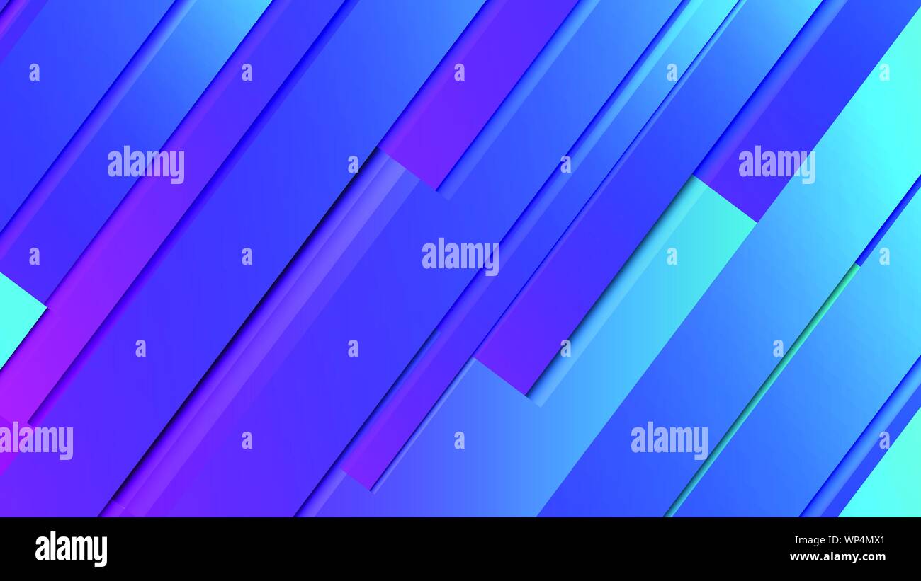 abstract geometric background line with color gradient blue and pink ...