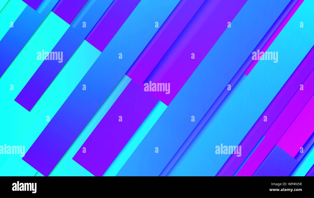 abstract geometric background line with color gradient blue and pink ...