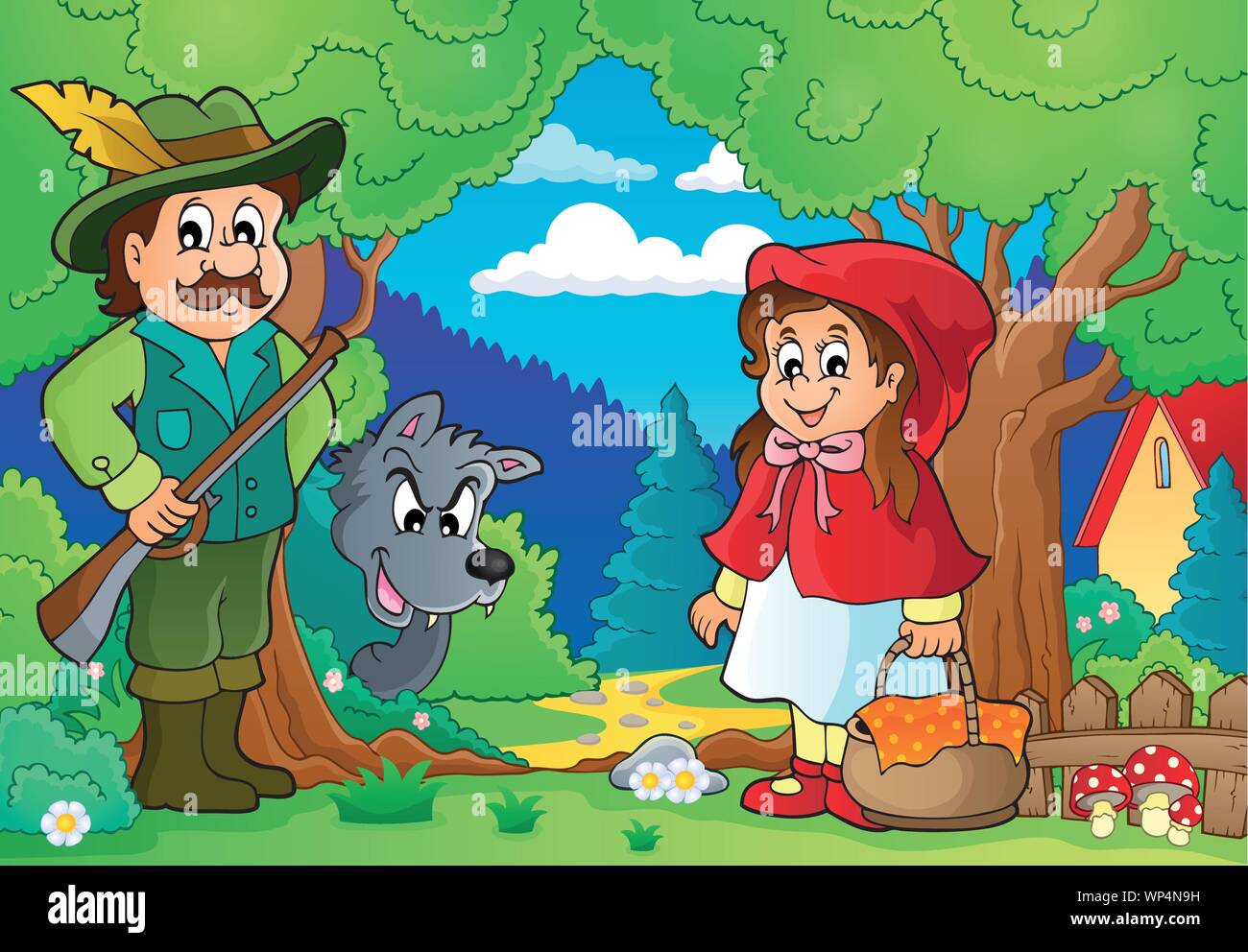 Fairy tale theme image 2 Stock Vector Image & Art - Alamy