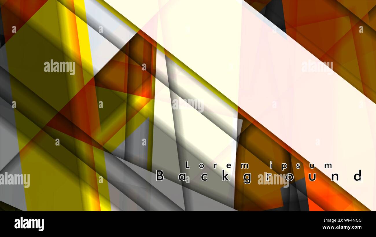 Abstract vector background design Rectangular tube element vector ...
