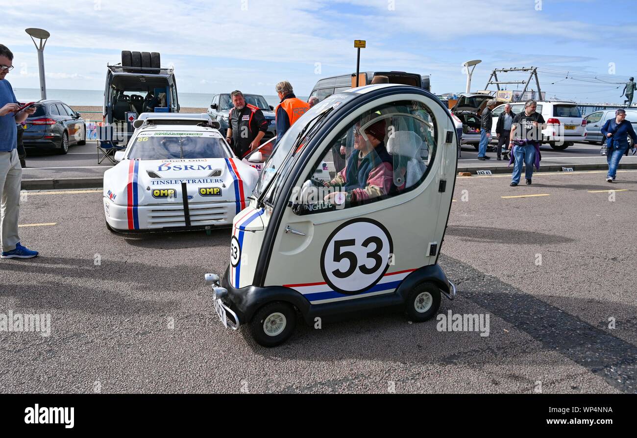 Brighton seafront speed trials hi-res stock photography and images - Alamy