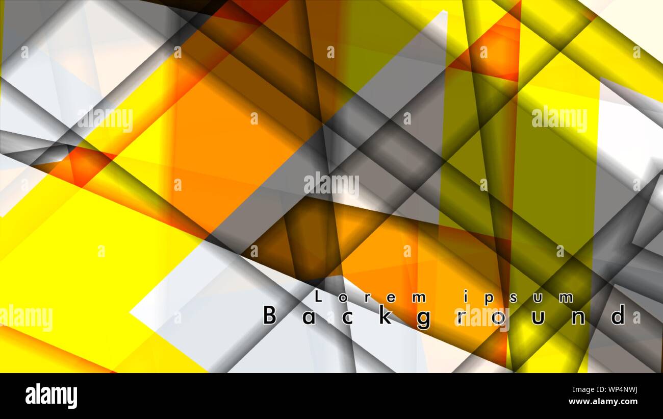 Abstract vector background design Rectangular tube element vector ...
