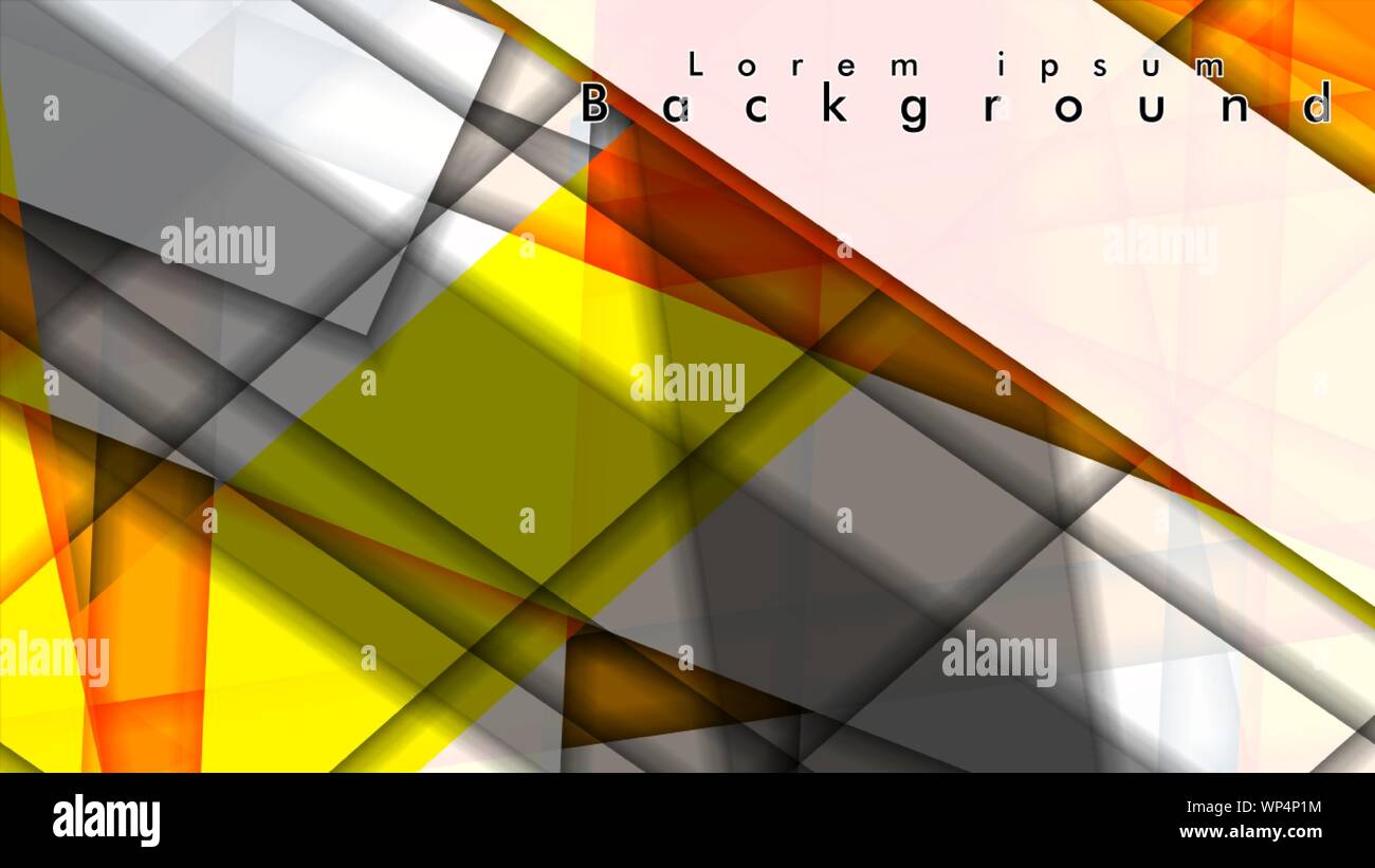 Abstract vector background design Rectangular tube element vector ...