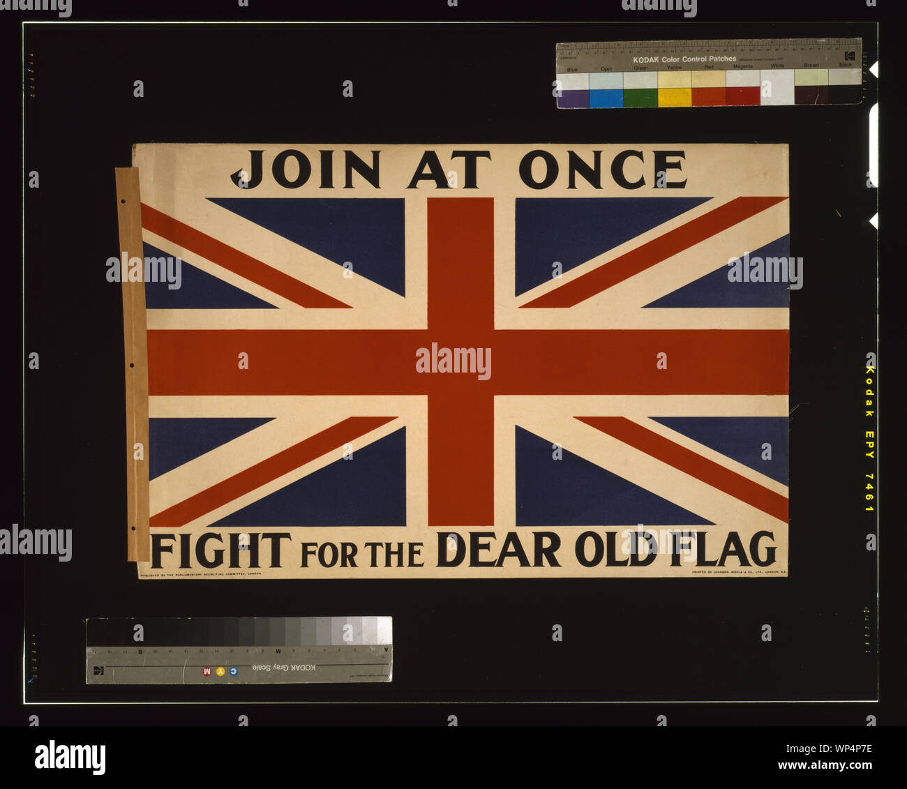 Join at once. Fight for the dear old flag Stock Photo - Alamy