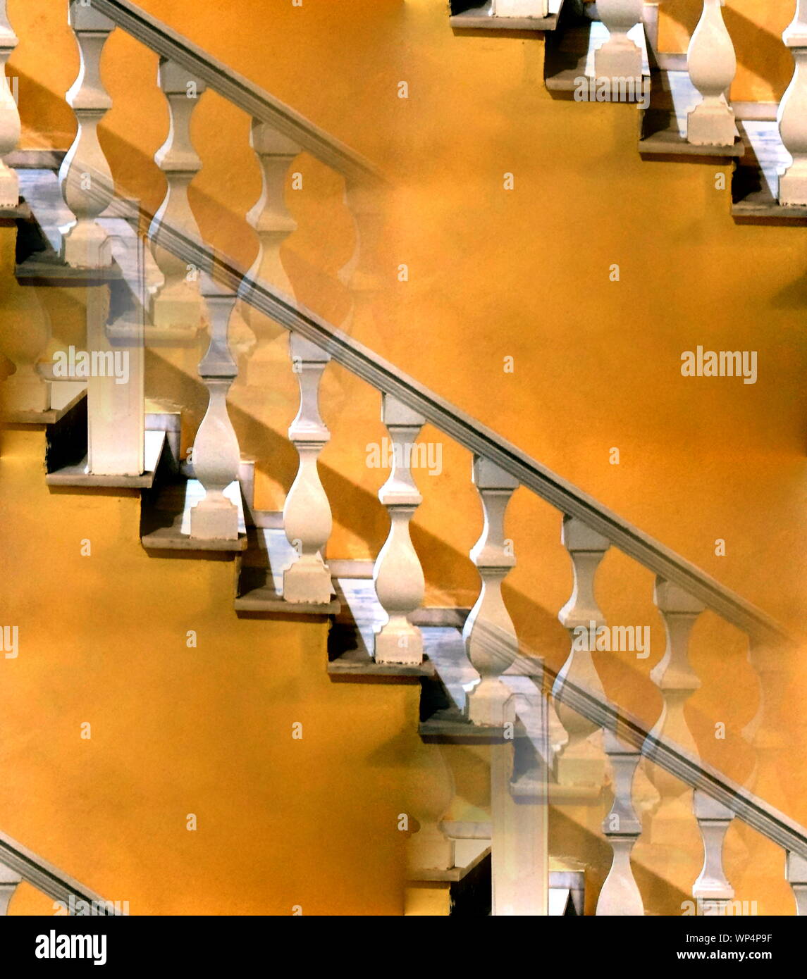 stairs, colorful, many photos, many colors, abstract background Stock ...