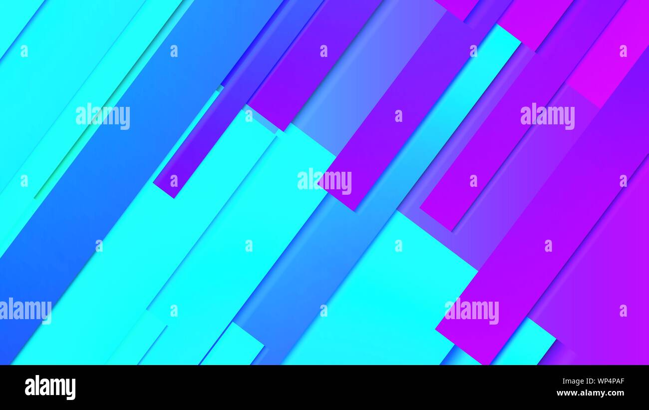 abstract geometric background line with color gradient blue and pink ...