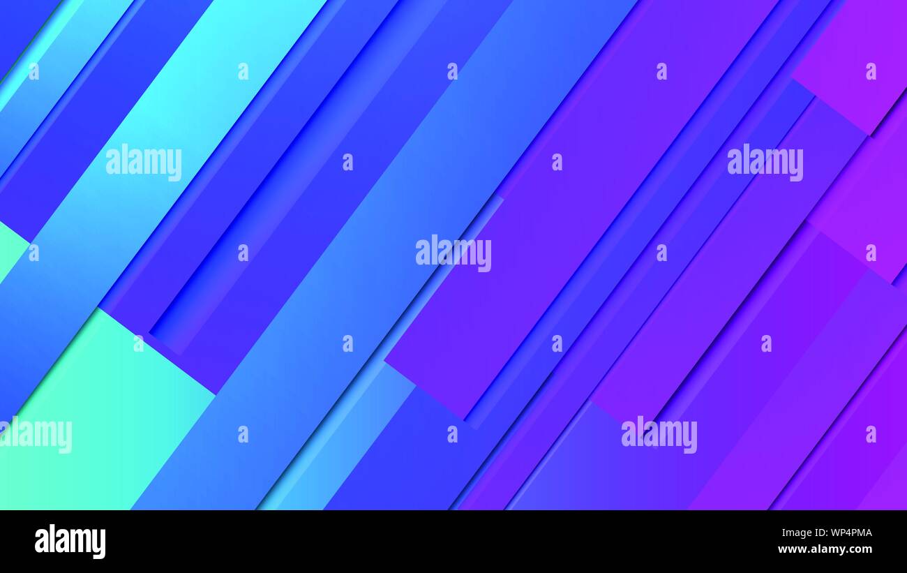 abstract geometric background line with color gradient blue and pink ...