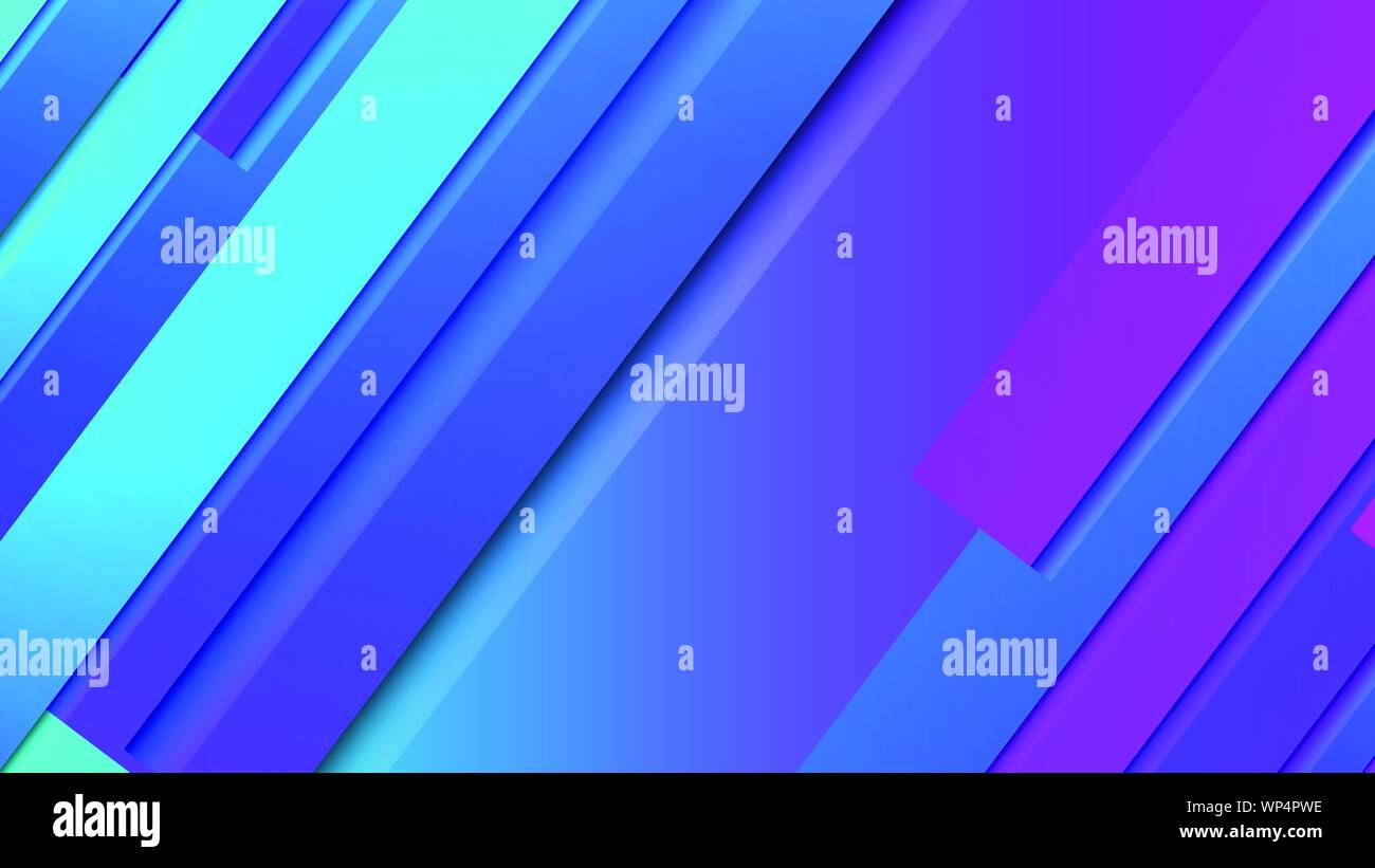 abstract geometric background line with color gradient blue and pink ...