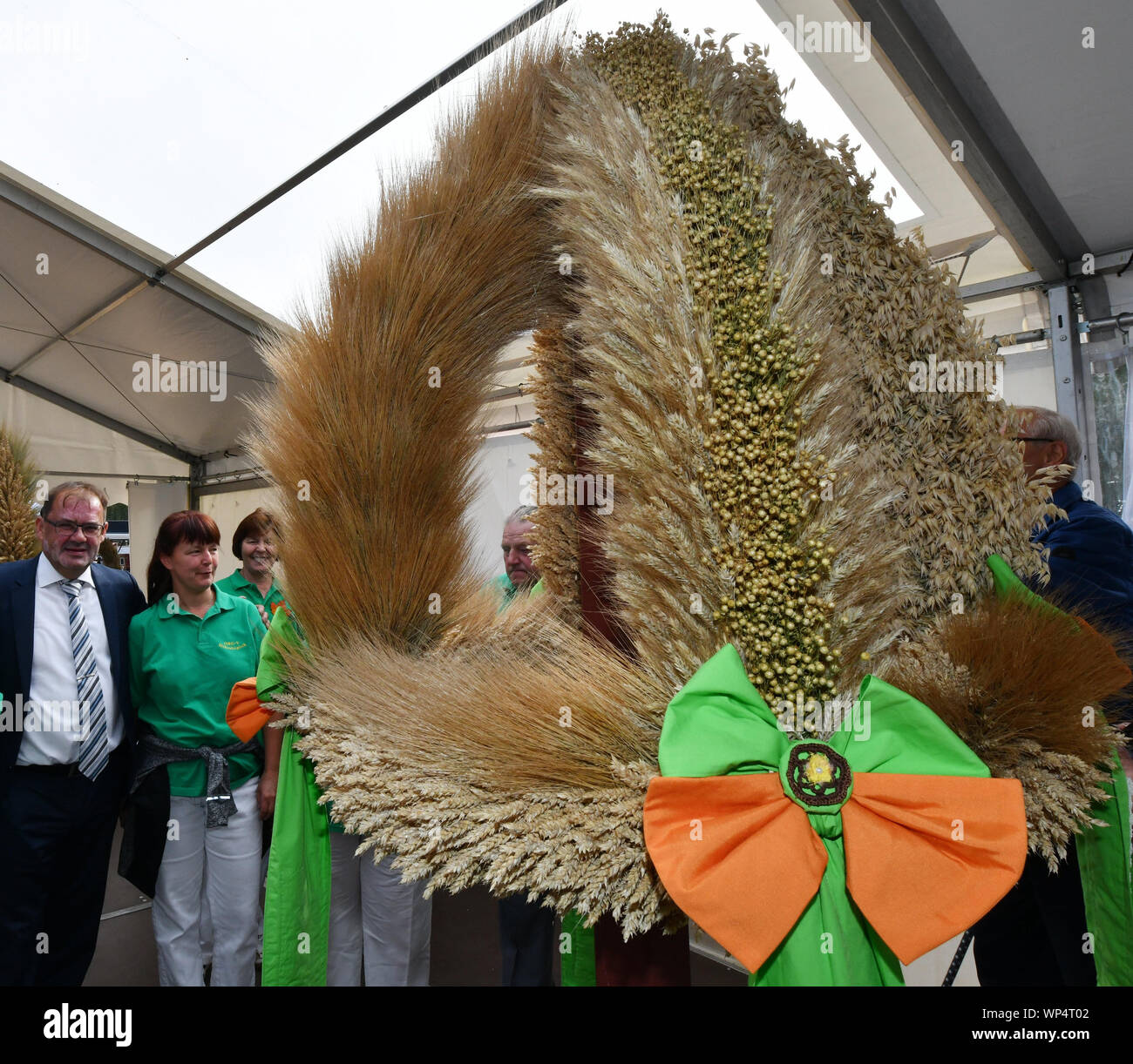 Passow, Germany. 07th Sep, 2019. Jörg Vogelsänger (SPD), Brandenburg's ...