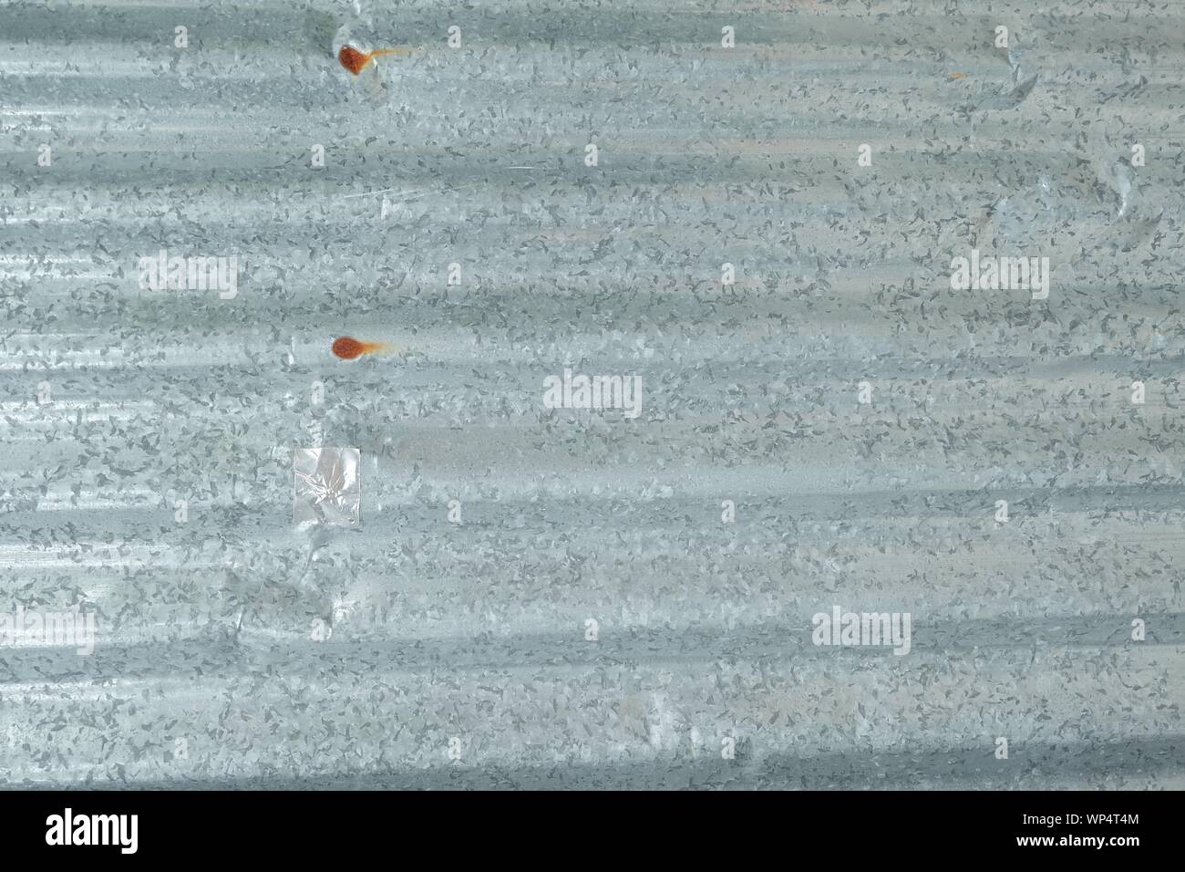 Background Pattern, Horizontal Texture of Gray Corrugated Metal Sheet ...