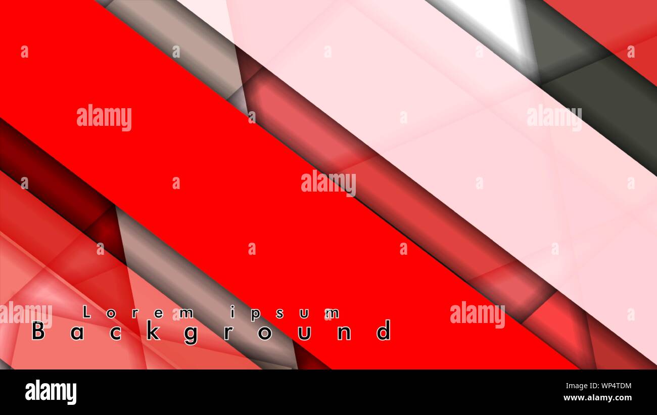 Abstract vector background design Rectangular tube element vector ...
