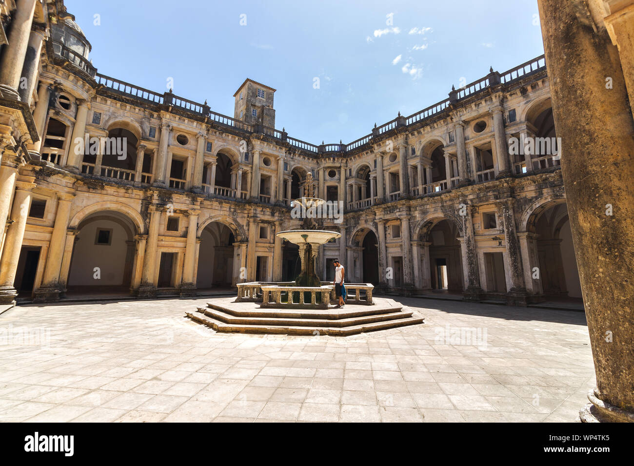The Monastery of the Order of Christ, Tomar, Portugal Stock Photo - Alamy
