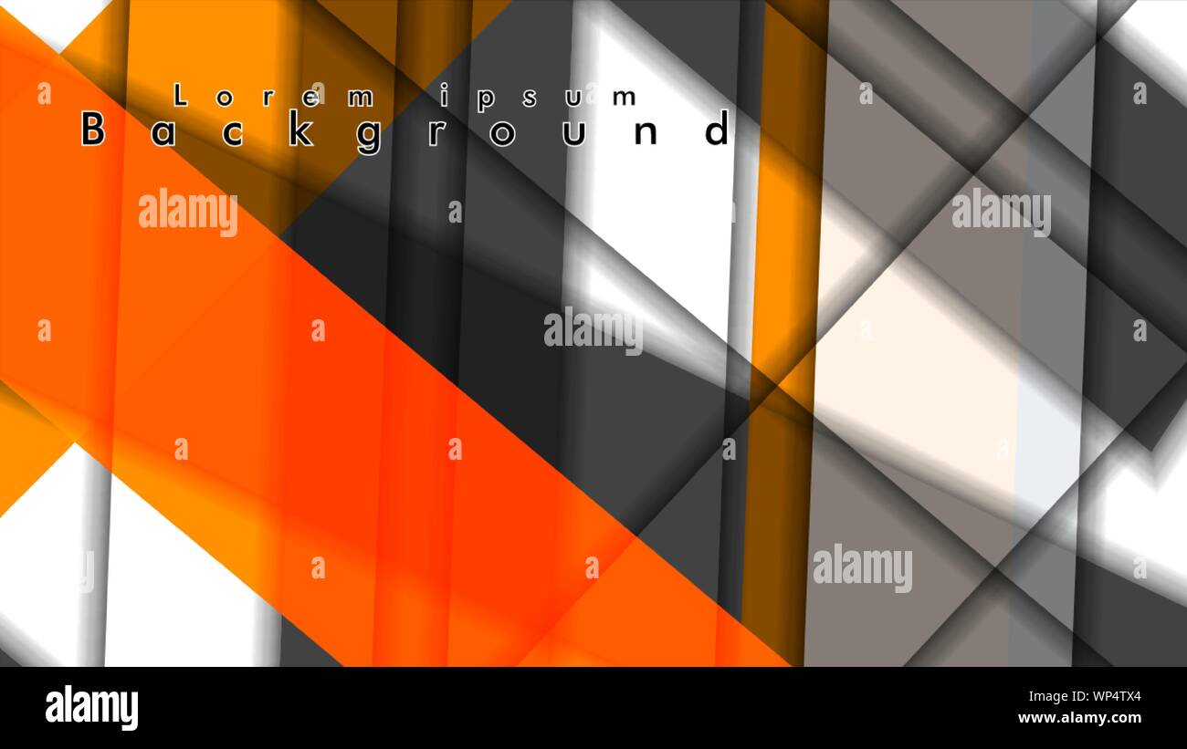 Abstract vector background design Rectangular tube element vector ...