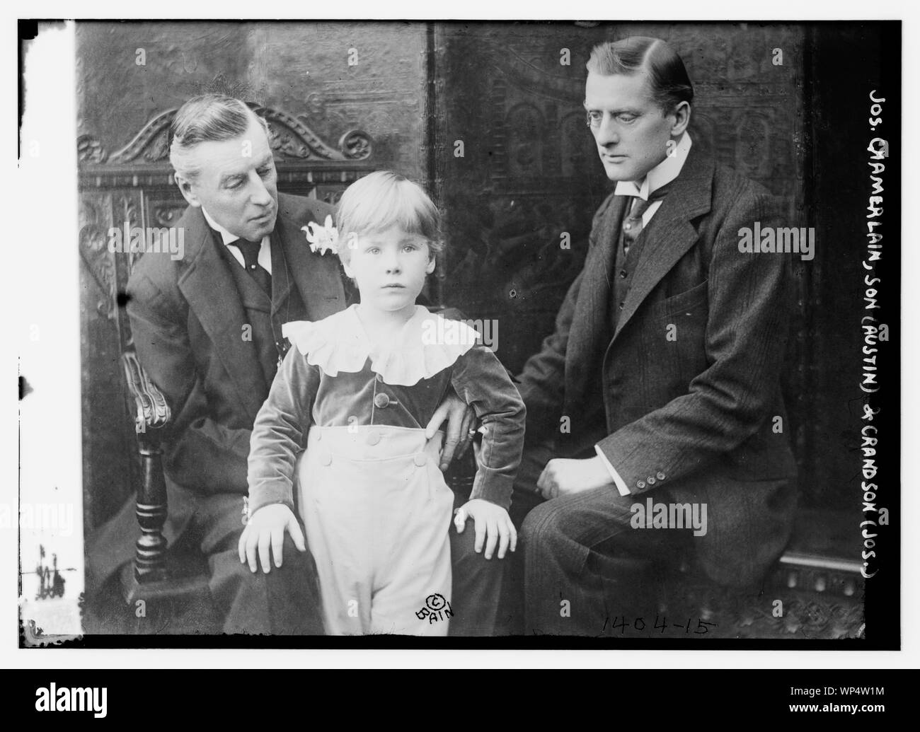 Grandson son Black and White Stock Photos & Images - Alamy