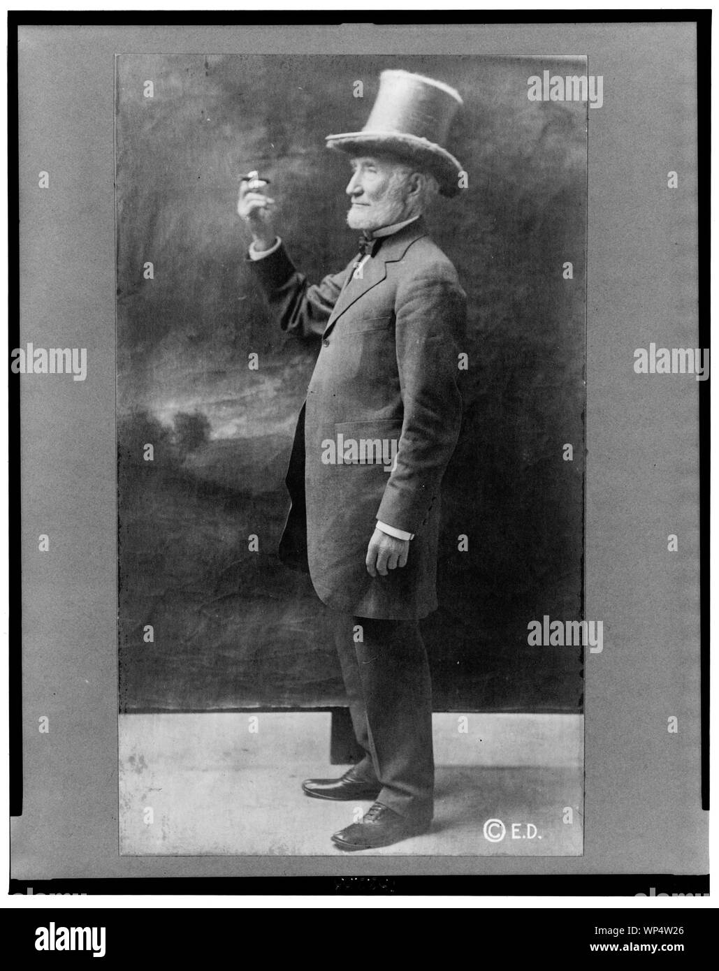 Joseph Cannon, full-length portrait, standing, facing right, wearing ...