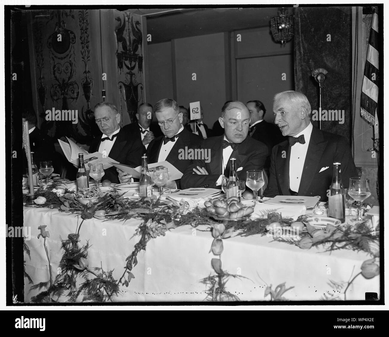 Joseph P. Tumulty, Cordell Hull, Secy. of State Stock Photo - Alamy