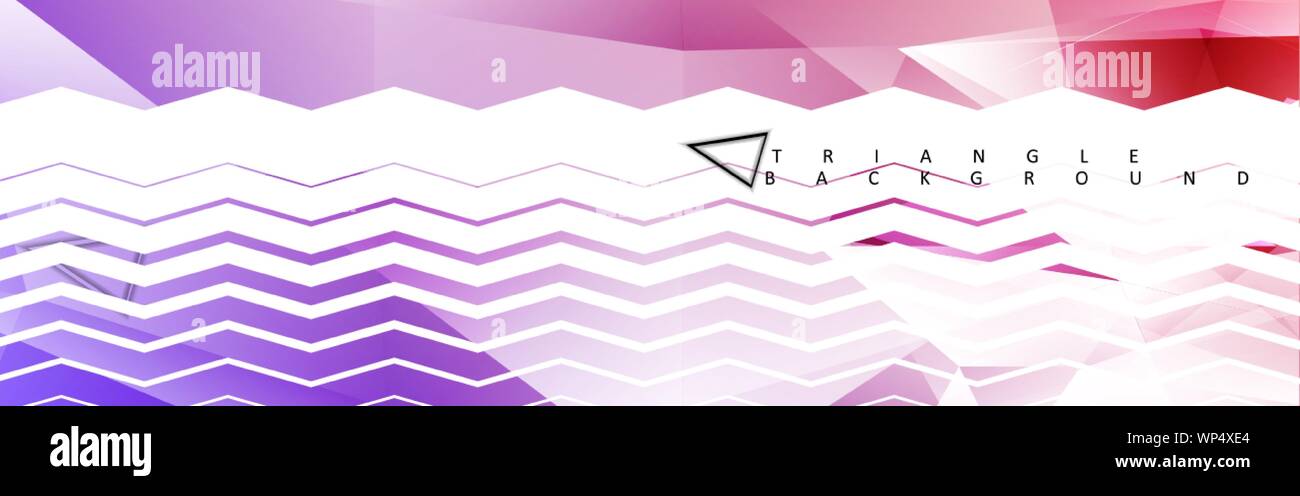 Abstract vector triangle background with colorful gradient. Vector EPS ...